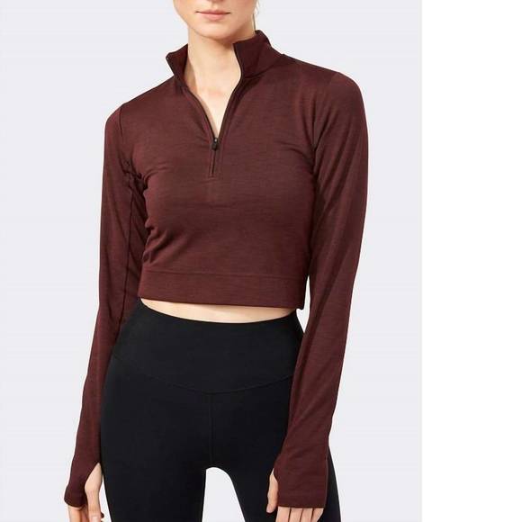 Splits59 | Sweaters | Nwt Splits59 Stevie Active Rib Half Zip In ...